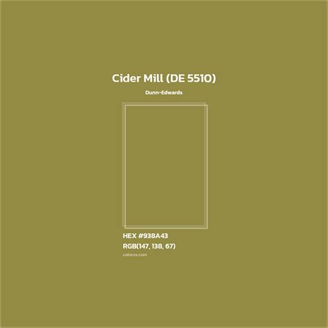 Dunn Edwards Cider Mill De 5510 Paint Color Codes Similar Paints And Colors