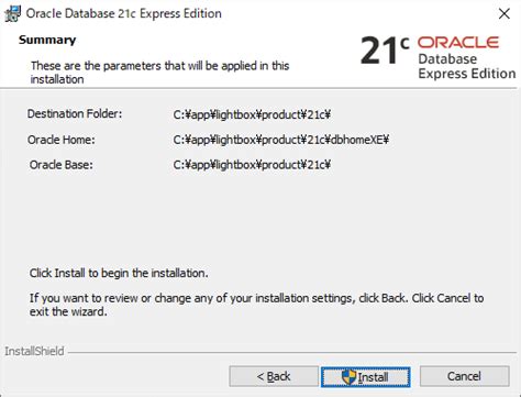 Github Winofsqloracle 21c Xe