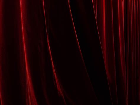 Waving Red Curtain Background 4k Stock Footage Loop