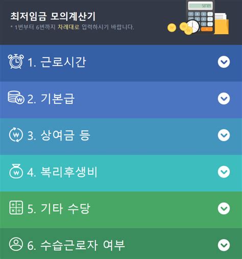 근로자 각종 계산기임금 최저임금 실업급여 휴업급여 퇴직금 주휴수당 연차수당 해고수당 네이버 블로그