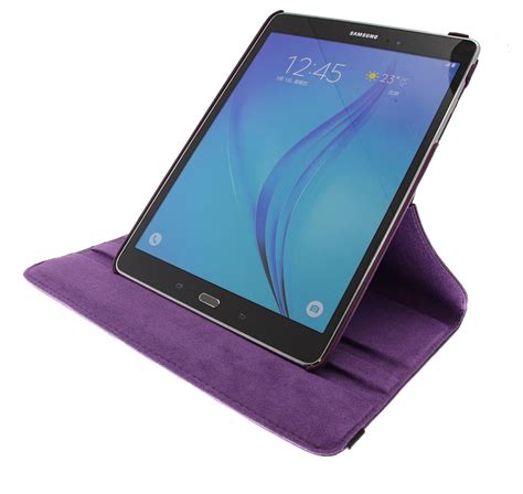 Hoes Draaibaar Samsung Galaxy Tab A Paars Mobilesupplies Nl