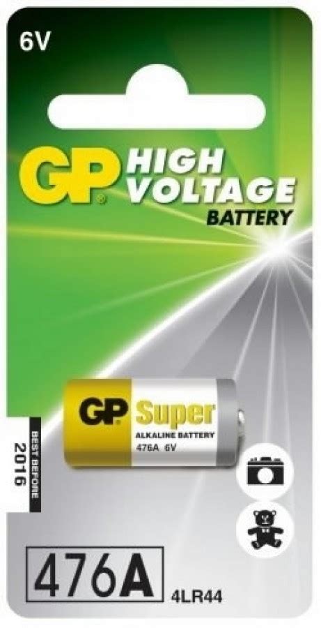 Battery 476a4lr44 6v High Voltage Alkaline 1 Pcs Gp