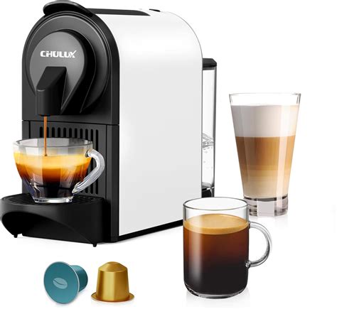 CHULUX Máquina de café expreso 20 bar italiano ODE Mini máquina de