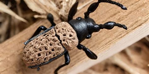 Charançon Du Bois Linsecte Xylophage Qui Fait Des Dégâts