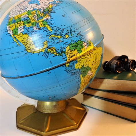 Tin Globe Etsy