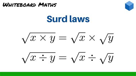 Surd Laws Youtube
