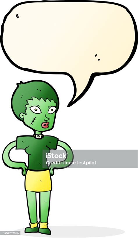 말풍선이 있는 할로윈 여자아이 말풍선을 그라데이션에 대한 스톡 벡터 아트 및 기타 이미지 그라데이션 낙서 드로잉 대화 풍선 문자 기호 Istock