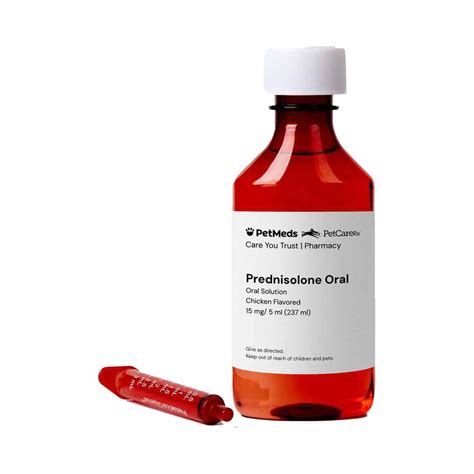 Prednisolone Oral Solution 15 Mg 5 Ml 237 Ml Bottle