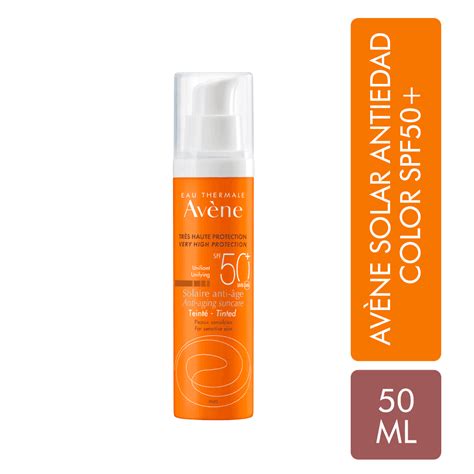 Solar Antiedad Con Color Spf50 50ml Avene Perú
