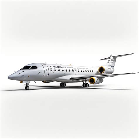 Premium Ai Image Isolated Of Embraer E145 1995 Regional Jet Airliner