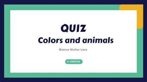 Colores Quiz