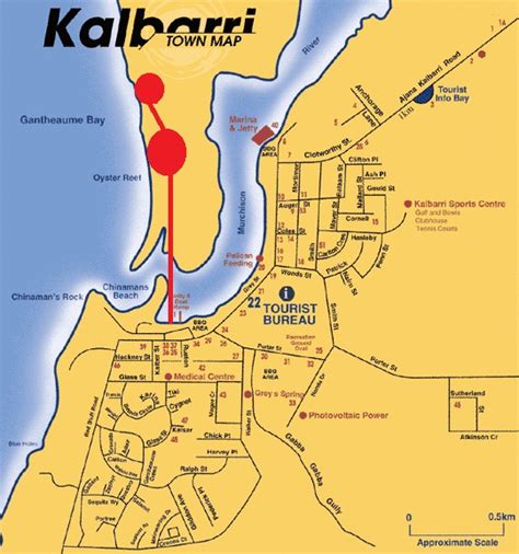 Kalbarri Australia Map At Betty Hook Blog