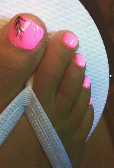 Love Pink Toe Nails Gel Toe Nails Toe Nail Color Summer Toe Nails