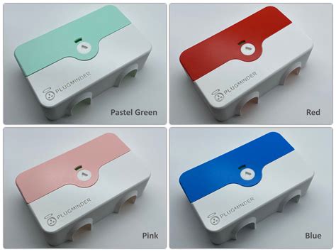 Plugminder Lockable 3d Printed Socket Plug And Phone Charger Etsy