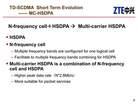 ZTE GPP Specification Evolution Ppt
