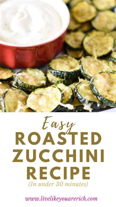 Easy Roasted Zucchini Recipe Artofit