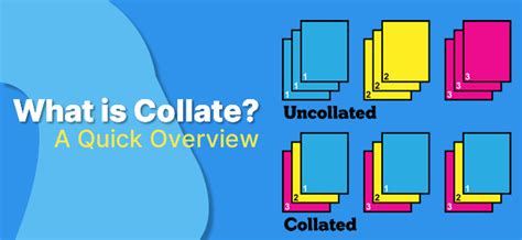 What Is Collate A Quick Overview Perfect Box Solution