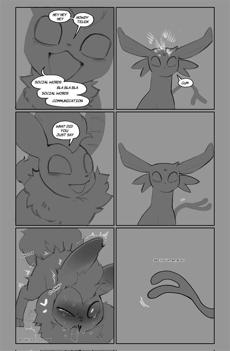 Rule 34 Cum On Command Dialogue Duo Eeveelution Ejaculation English Text Espeon Female Feral