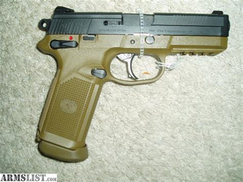 ARMSLIST For Sale FN FNX USG ACP BLK FDE SFTY SAFETY FLAT DARK EARTH FRAME