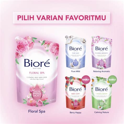 Jual Biore Sabun Mandi Cair Refill 800ml Shopee Indonesia
