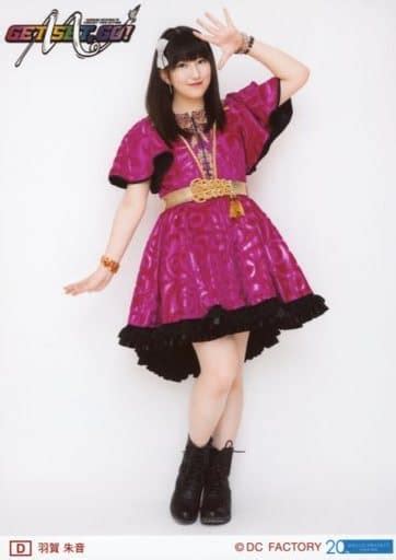 駿河屋 モーニング娘。18羽賀朱音全身・衣装ピンク・2lサイズ「モーニング娘。18 コンサートツアー秋～get Set， Go