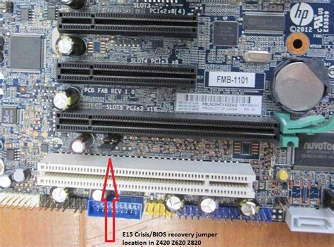 Solved Crisis Recovery Jumper Z620 Z420 Z820 Revealed Hp Support