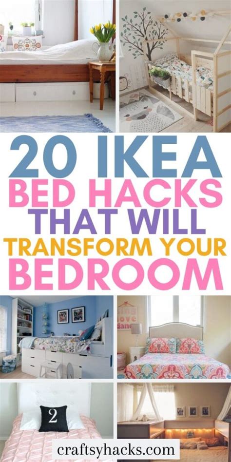 20 Beautiful Ikea Bed Hacks For Bedroom Craftsy Hacks