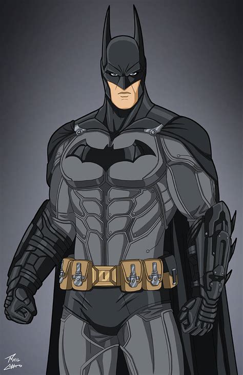 Batman Arkham Batsuit 7 43 By Phil Cho On Deviantart