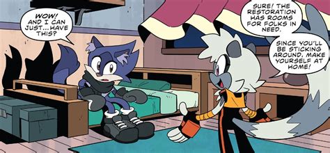 Hedgehogs Cant Swim Sonic The Hedgehog Idw Issue 62