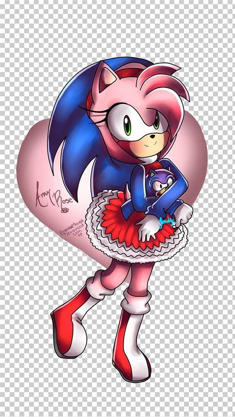Sonic The Hedgehog Amy Rose Drawing Character Sega Png Clipart Amy