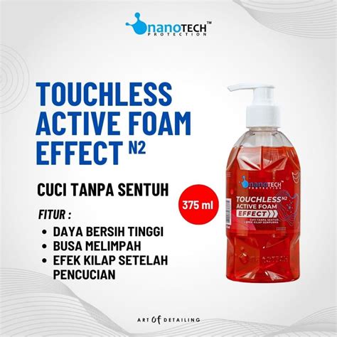 Jual Touchless Active Foam Effect Nanotech Protection Shampoo Tanpa