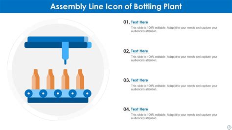 Assembly Line Icon Powerpoint Ppt Template Bundles Presentation
