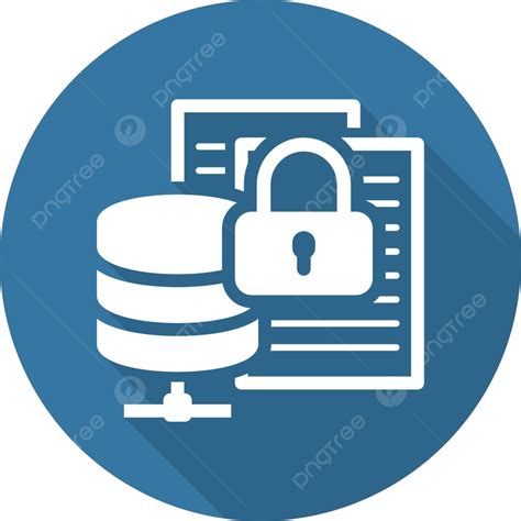 Secure File Storage Icon Flat Design Isolated Lock Tower Vector Isolated Lock Tower Png And
