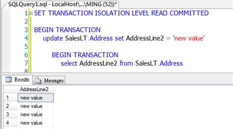 Sql Server Understand Sql Read Committed And Read Uncommitted Stack