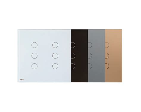 Interruptor Séxtuple Modena Designer Hardware