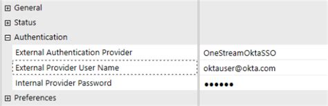 how users are configured for authentication