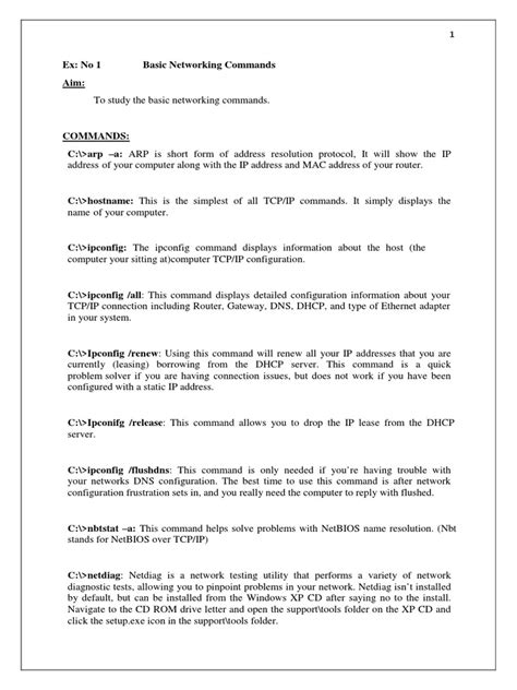 cs 8581 lab manual pdf port computer networking routing