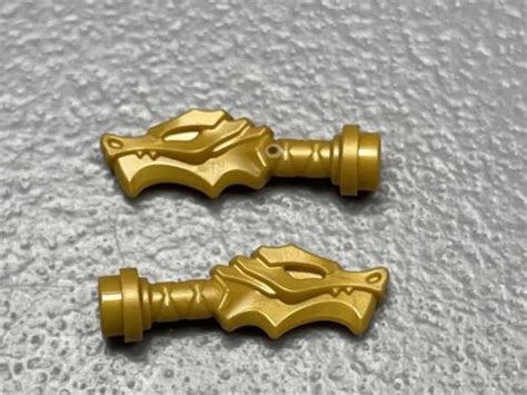 Lego Gold Dragon Sword 2507 Ninjago Golden Weapon Lloyd Kai New Lot