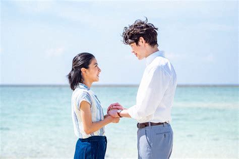 連続テレビ小説「ちむどんどん」第75話。結婚を決めた暢子（黒島結菜）と和彦（宮沢氷魚）。和彦は暢子に「僕はこの手を、絶対に離したくない」（c