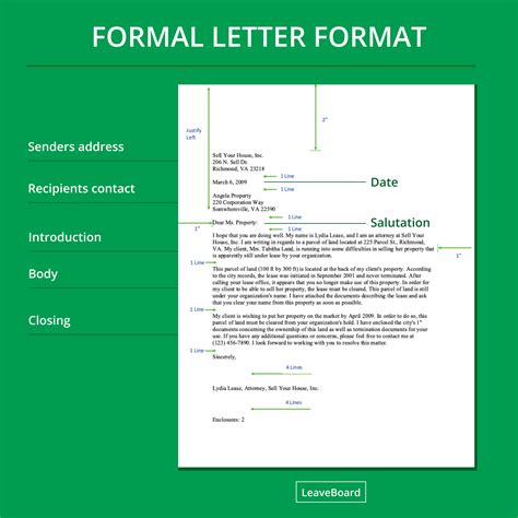 Formal Letter Format