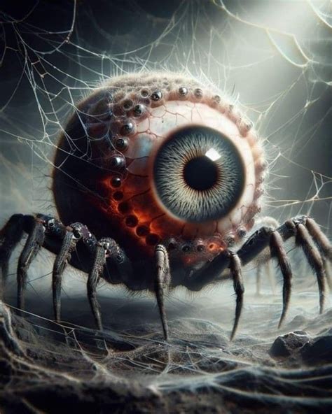 Speyeder 1 0 Horror Spider Illustration Black Spider Eyes Spider
