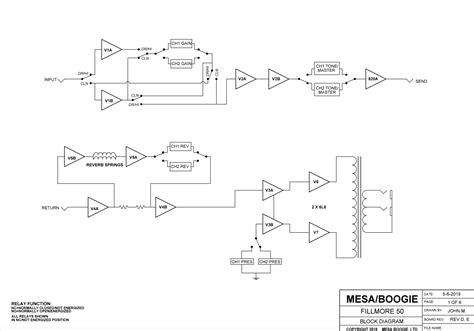 Fillmore 50 Schematic Request Mesa Boogie Forum