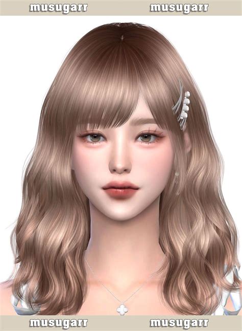 Nicola Early Access 6 Musugarr Sims Hair Sims Mod Hair
