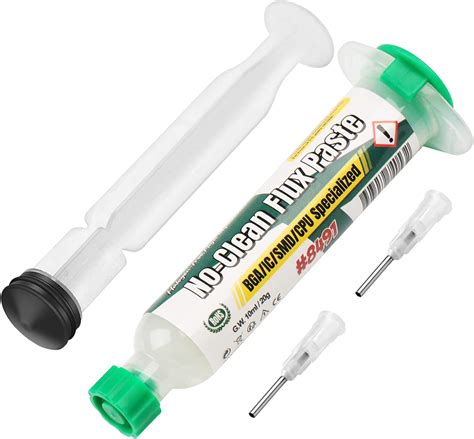 Beeyuihf No Clean Lötpaste Flussmittel 10ml Spritze Flussmittel Löten