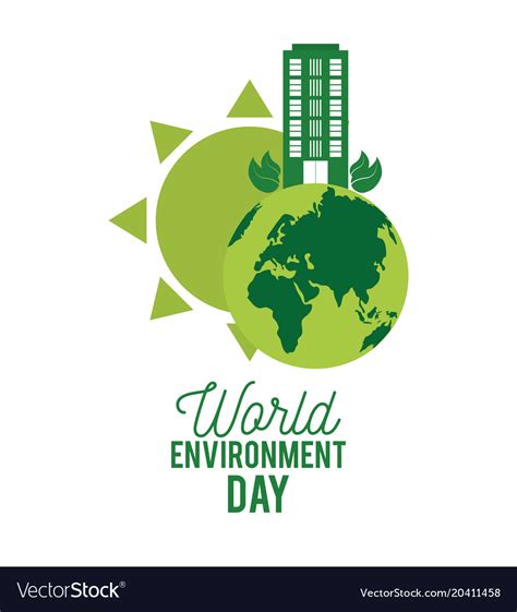 World Environment Day Royalty Free Vector Image