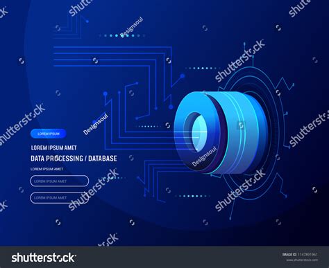 Data Analysis Processing Big Data Computing Stock Vector Royalty Free 1147891961 Shutterstock