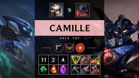 Camille Top Vs Aatrox Triple Kill Dominating Vn Grandmaster Patch