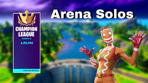 Arena Solos Fortnite Battle Royale Youtube