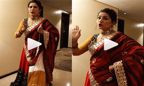 Sapna Choudhary Dance Video Viral हलवा शरीर पर Sapna Chaudhary ने