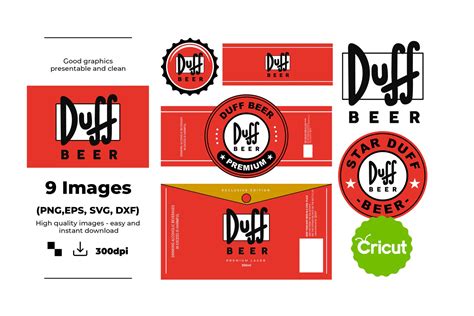 Duff Beer Label Printable